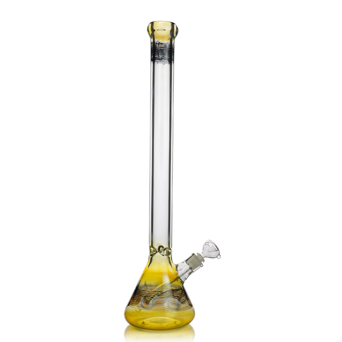 "9mm Beaker Fume Glass with Fancy Design"
